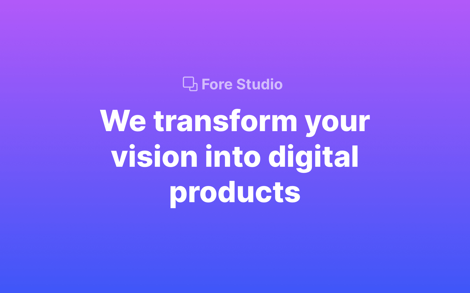 Careers - Fore Studio